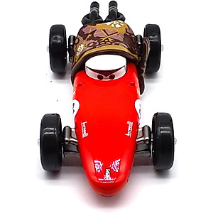 Movie Cars 2 3 Basic Characters Assortment McQueen Mater Chick Hicks Doc Hudson The King Cuz Sheriff Toy Car 1：55 Loose Diecast Vehicles Toys Set Children Car Toy