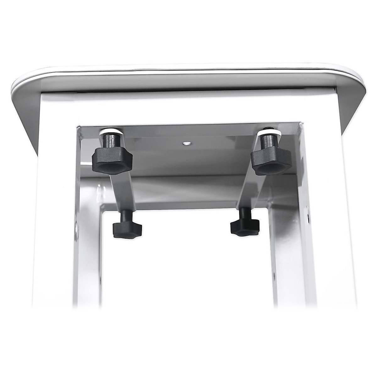 (2) Totem Stands+Black+White Scrims For (2) Chauvet Maverick Mk 2 Profile Lights