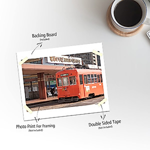 Golden State Art, 8x10 Picture Mat Matte Backerboards for Framing. Pack Contains 50 Backing Boards (White, 50 Pack)