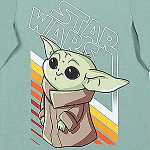 STAR WARS The Mandalorian The Child Infant Baby Boys 2 Pack T-Shirts Black/Green 18 Months