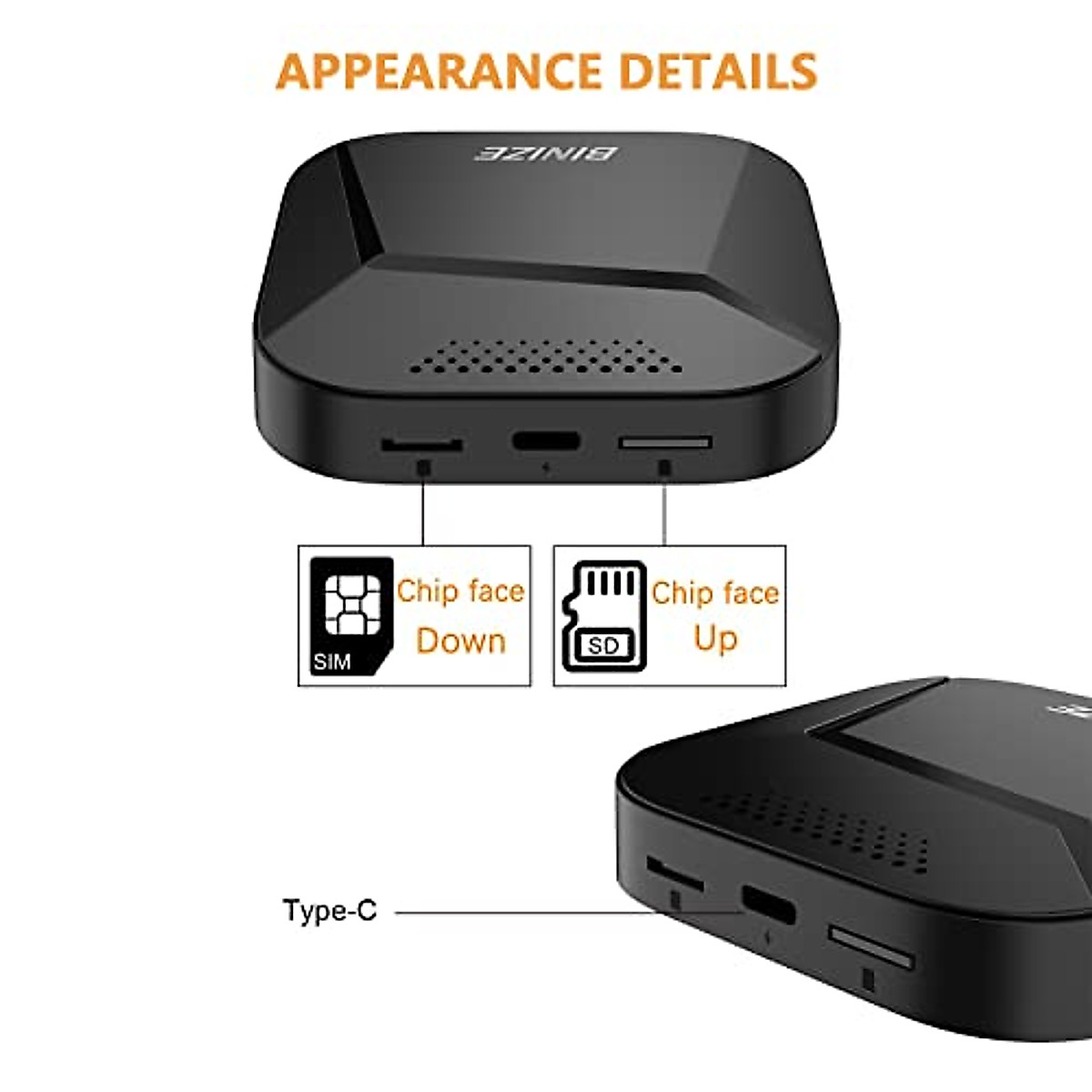 Binize Android 12 Multimedia Video Box Support Wireless Carplay&Android Auto, Carplay AI Box Carplay Streaming Support YouTube,Netflix