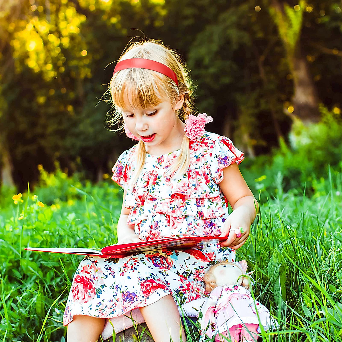 16 Pieces Plastic Headbands with Teeth Simple Hard Headbands Wide Anti-slip Hair Bands Craft Headband Hoops for Women Girls DIY Hair Accessories (1 Inch, Classic Color)