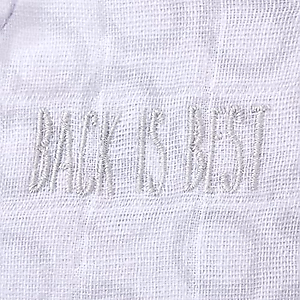 HALO Sleepsack, 100% Cotton Muslin Wearable Blanket, Swaddle Transition Sleeping Bag, TOG 0.5, Grey Open Circles, Medium, 6-12 Months