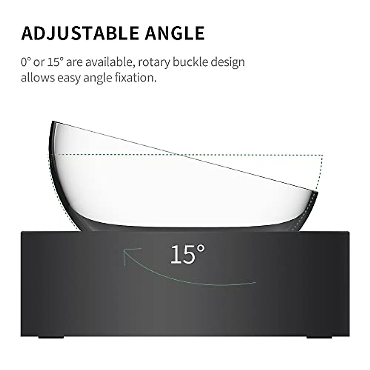 PETKIT Raised Dog Cat Food Bowl 304 Stainless Steel, Elevated Cat Dog Food and Water Bowl Dishes, Nicely Made, Sturdy Cat Feeder Bowl 2