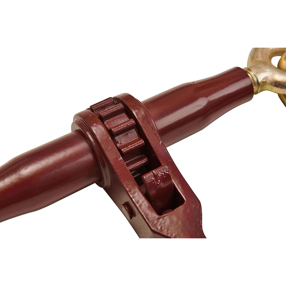 Mytee Products 4 Pack 3/8" - 1/2" Pro Heavy Duty Ratchet Load Chain Binder with with Grab Hooks - 12,000 Lbs Working Load Limit - Heavy Swaged Barrel Cold-Drawn Tubing for Increased Strength