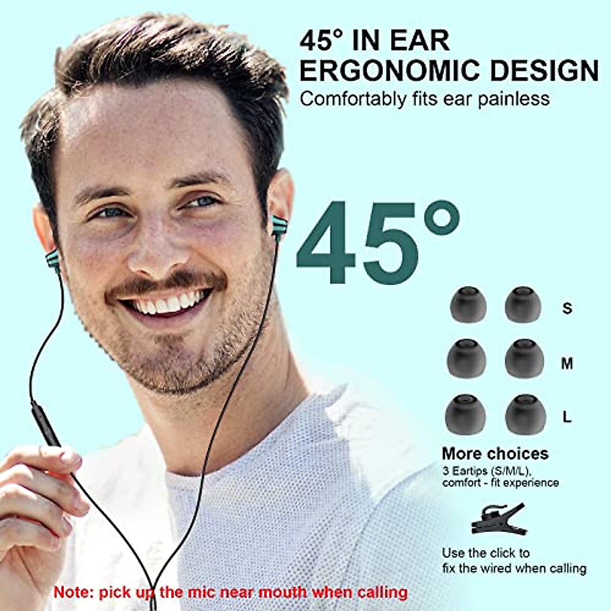 USB C Headphone, TITACUTE Wired Earbuds for Samsung S23 Ultra S22 S21 S20 A53 A54 Galaxy Z Flip 5 Fold 4 in-Ear Noise Canceling Type C Earphone with Mic for iPad 10 Pro Pixel 7 6 6a 7a OnePlus 9 Green