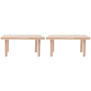 POPETPOP 2pcs Wooden Landscaping Platform Hamster Cage Decor Hamster Platform Toy Hamster Cage Platform Toy Sport Accessories Woody Toy Rats Stand Platform Desktop Chinchilla Toy Sports