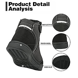 IRON JIA'S Motorcycle Shoes Men Streetbike Casual Accessories Breathable Protective Gear Powersport Anti-Slip Footwear Black 11