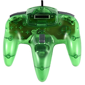 miadore Classic N64 Controller Joystick Remote for N64 Video Game System N64 Console-Jungle Green