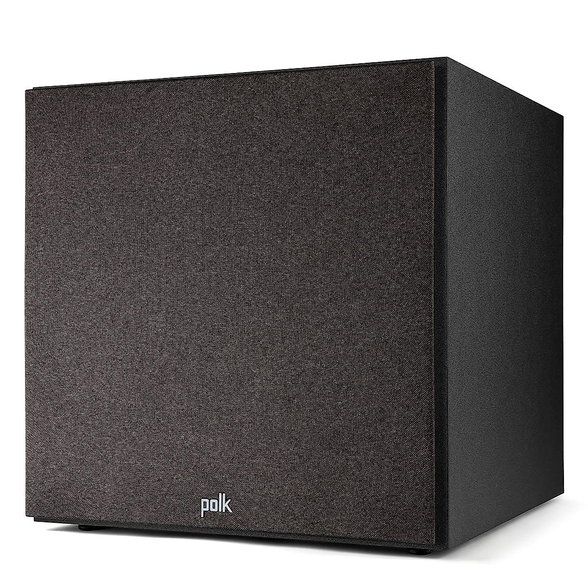 Polk Monitor XT12 Powered Sub - 12" Dynamic Balanced Woofer & 100W Class A/B Amplifier, Low-Resonance MDF Cabinet & Removable Grille, Dolby Atmos & DTS:X Compatible, Midnight Black