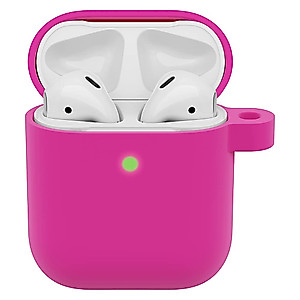 OtterBox Soft Touch Case for Apple AirPods (1st & 2nd Gen) - Strawberry Short (Dark Pink)