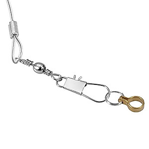 AYNEFY 6m Bird Flying Rope Parrot Bird Anti-bite Outdoor Flying Training Traveling Walking Rope Pet Bird Leash Kits Random Color (Foot Ring Dia. 4.5mm)