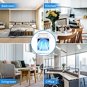 Portable Air Conditioners, TIOKVIOP Evaporative Air Cooler [Upgraded 10W & 3 Cool Mist] 3 in 1, 3 Wind Speed & 7 LED Light, 3 Cool Mist & 2-8H Timer Cold AC, Personal Mini Air Cooling Fan for Room