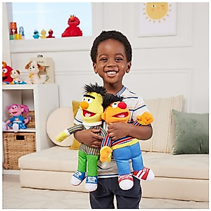 GUND Sesame Street Official Bert Muppet Plush, Premium Plush Toy for Ages 1 & Up, Yellow, 14”