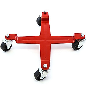Steel Heavy Duty 5 Gallon Drum Bucket Dolly Dollies Steel Frame Easy Push Roll Swivel Casters