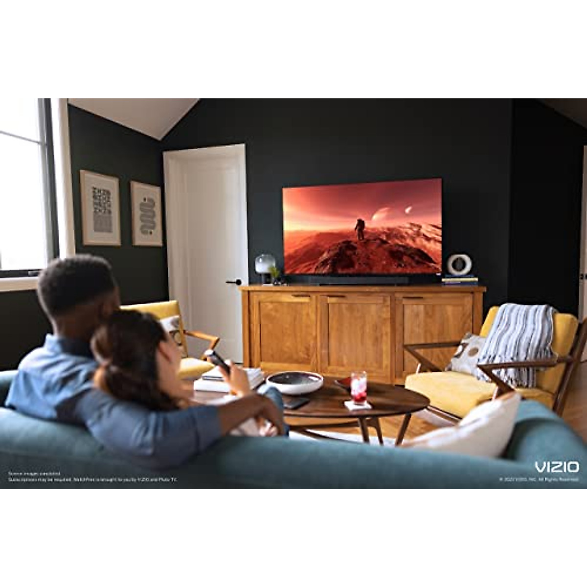VIZIO M-Series 5.1 Premium Sound Bar with Dolby Atmos, DTS:X, Bluetooth, Wireless Subwoofer, Voice Assistant Compatible, Includes Remote Control - M51ax-J6