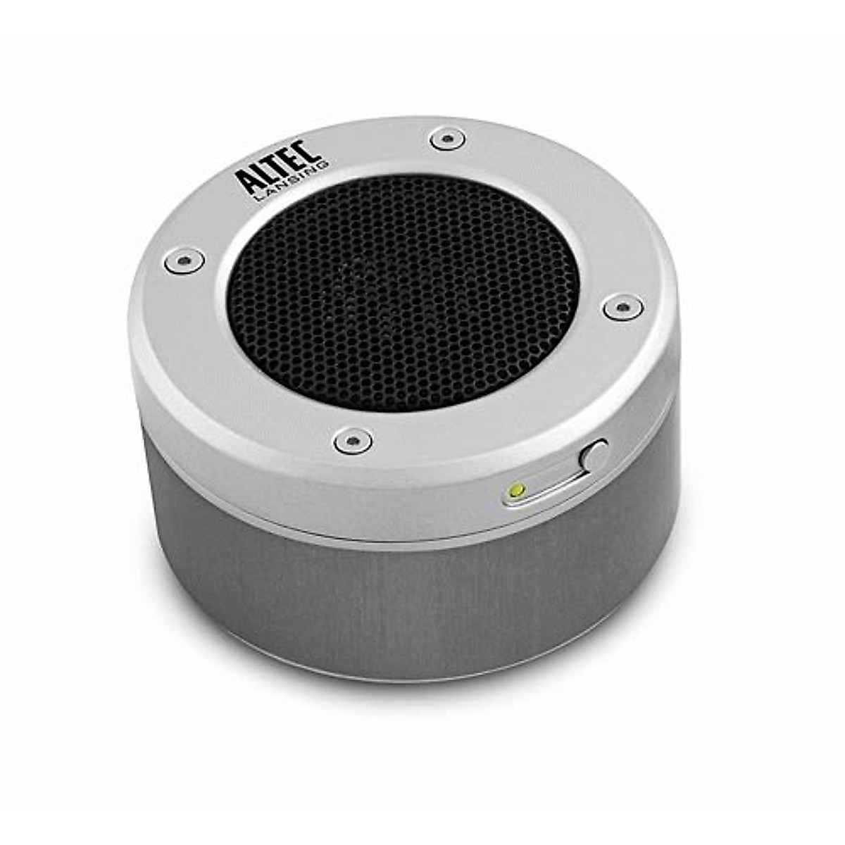 Altec Lansing iM-237 Orbit Ultra Portable Speaker for MP3 players (Silver)