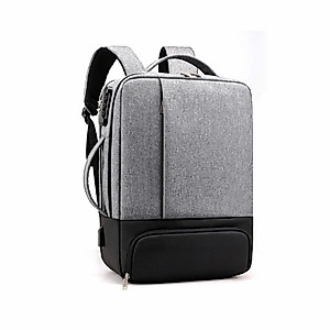 BAQAI Mens Laptop Backpack Mens Backpack Laptop Backpacks 17 Inch 15.6'' Anti Theft Male Notebook Trip Back Pack Office Women Travel Bagpack