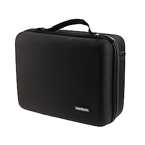 Navitech Black Heavy Duty Rugged Hard Case With Shoulder Strap Compatible With HP Reverb G2 Virtual Reality Headset V2 Version [video game]