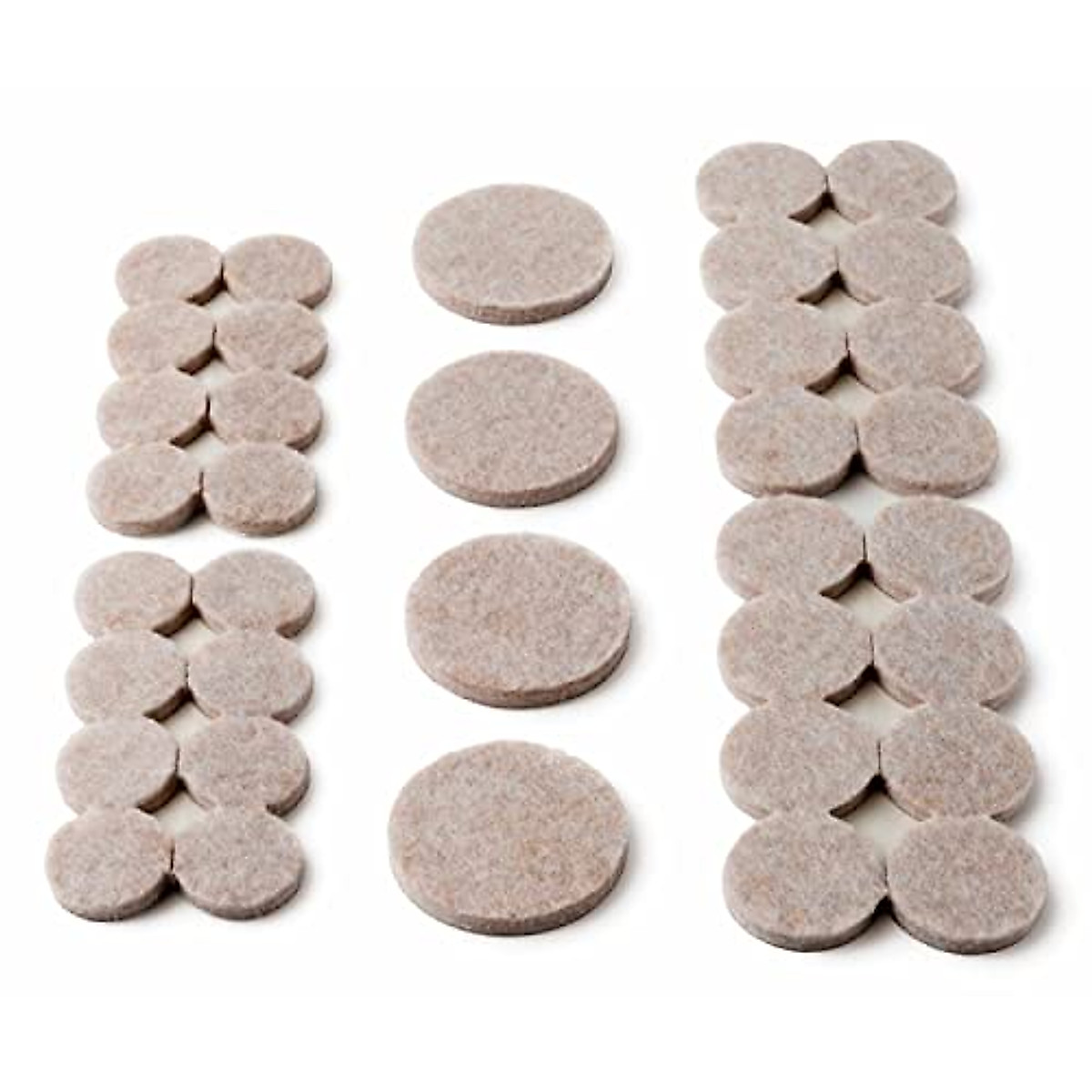 Scotch SP842-NA Felt Pads, 36 Count (Pack of 1), Beige