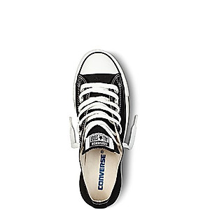 Converse Unisex Chuck Taylor All Star Low Top Sneaker Black/White 9 Women/7 Men