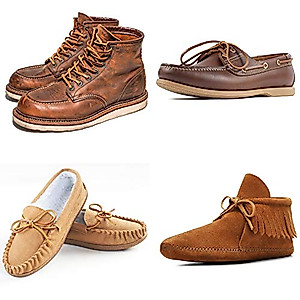 TeeLiy 3MM Flat Genuine Leather Cord - Natural Leather Lacing - Strip Cord Braiding String for Jewelry Making Shoe Lace Braided Bracelets Necklaces Handbags Knife Sheaths Brown (5Yards)