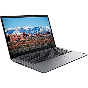 Lenovo Ideapad 1i 14 inch HD Laptop, for Students and Business, Intel Celeron N4020(Up to 2.80GHz), 4GB RAM, 64GB eMMC, WiFi 6, HDMI, Type-A&C, Webcam, 10 Hours Battery Life, Windows 11 S