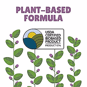 Botanical Origin Plant-based Laundry Detergent Free from Dyes and Brighteners, Lavender, 54 Fl Oz