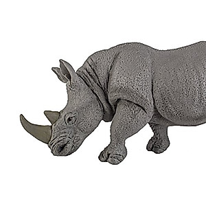 Safari Ltd. White Rhino Toy Figurine - Realistic, Hand-Painted 5.75" Model Figure - Safe, Educational Toy for Boys, Girls & Kids Ages 3+