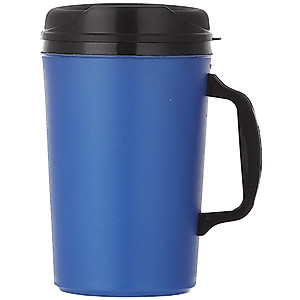 ThermoServ Foam Insulated Mug, 34-Ounce, Pearl Dark Blue