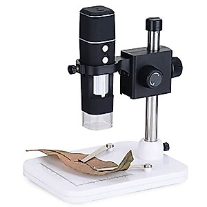 XDCHLK Handheld 1000X Microscope 1080P Digital for Microscope Mobile Phone Computer Repair with Bracket Microscope