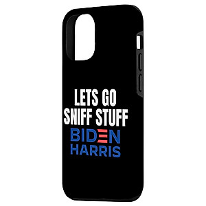 iPhone 12/12 Pro Lets Go Sniff Stuff- Funny Joe Biden Tee-Trump 2020 Case