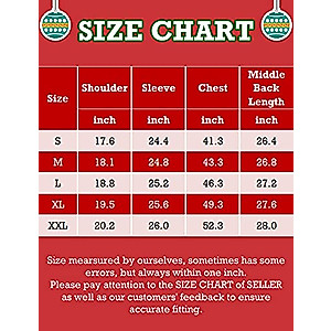 COOFANDY Mens Ugly Christmas Xmas Reindeer Snowflake Button Front Long Sleeve Shawl Collar Cardigan (Red M)