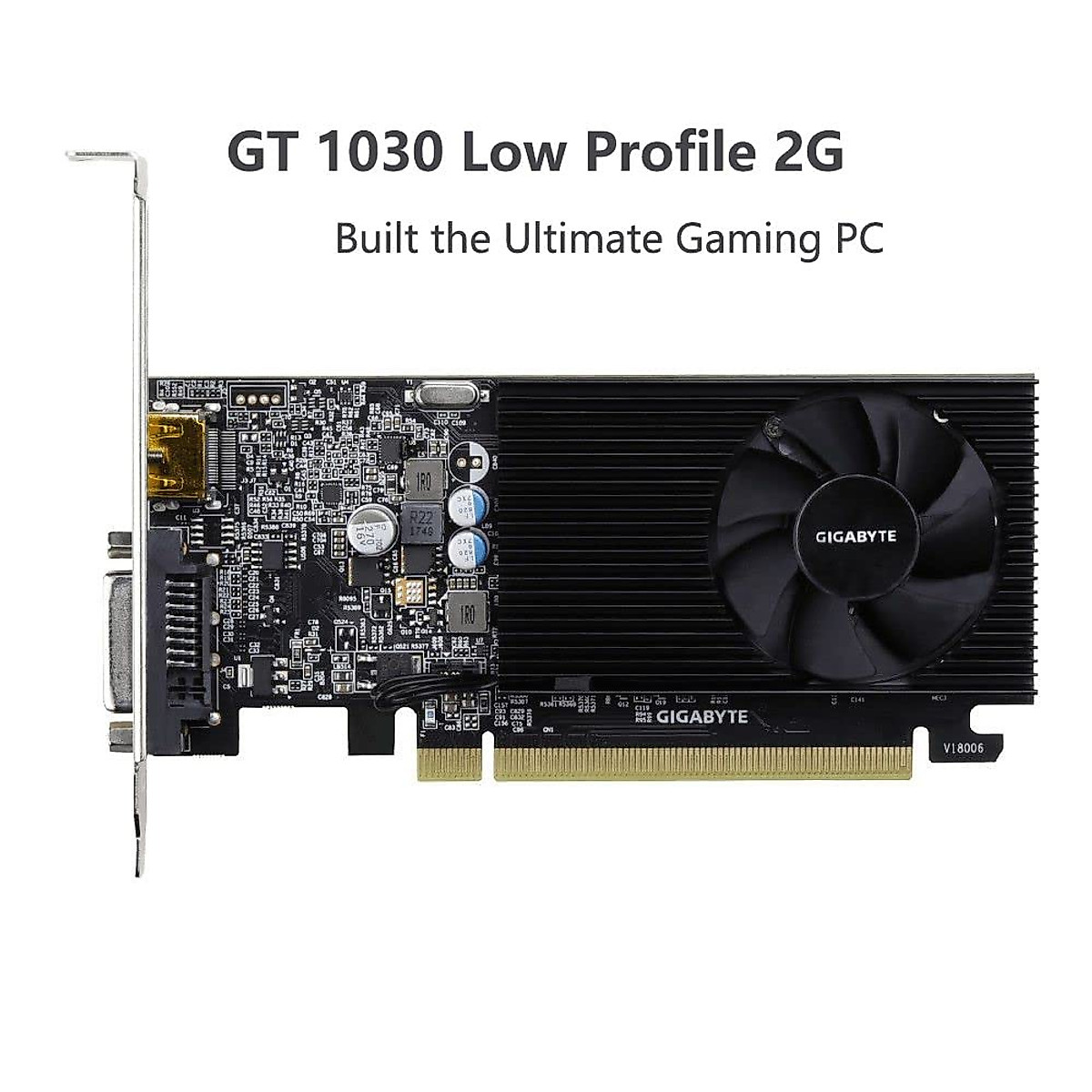 Lenovo ThinkCentre M900 SFF Desktop Computer，Intel Core i5 6th Gen Gaming PC, GT 1030 Graphics Card, 16GB DDR4 256GB SSD 2TB HDD, Built-in WiFi Bluetooth, DVD-RW, Windows 10 Pro (Renewed)