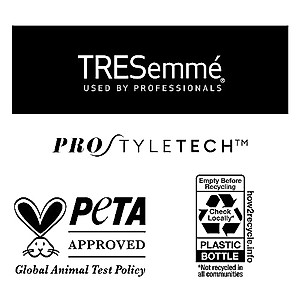 TRESemme Shampoo Moisture Rich - Rich Moisture + Hyaluronic Acid, Shampoo for Men and Women, Moisture Shampoo for Dry Hair, Travel-Size Shampoo, Hair Care Products for Women/Men, 3 Oz (Pack of 6)