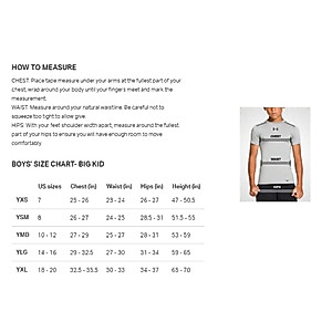 Under Armour Boy's Prototype 2.0 Supersized Shorts (Big Kids) Black/Mod Gray MD (10-12 Big Kids)