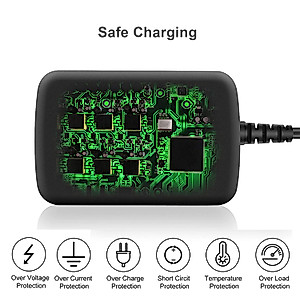 Replacement Charger for Philips Norelco HQ840 Multigroom Series 3000 MG3750 MG3750/50 MG3750/10 MG3750/60 MG3760 MG3760/50 Power Supply Charging Cord 8V