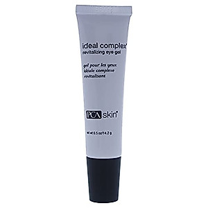 PCA SKIN Eye Serum, Ideal Complex Revitalizing Eye Gel, Upper and Under Eye Serum for Wrinkles, Puffy Eyes, Dark Circles, Fine Lines, Discoloration, and Sagging Eyelids, Light and Silky, 0.5 oz Tube