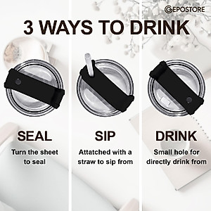 GEPOSTORE Movie Lover Gifts, Horror Movie 40 oz Laser Tumbler Handle and Straw, Horror Characters Tumblers Cup, Halloween Mug, Birthday Gifts for Movies Fans