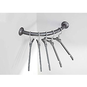 Electrolux 14ELCBAR01 Luxcare Corner Hanging Bar, One Size, Titanium