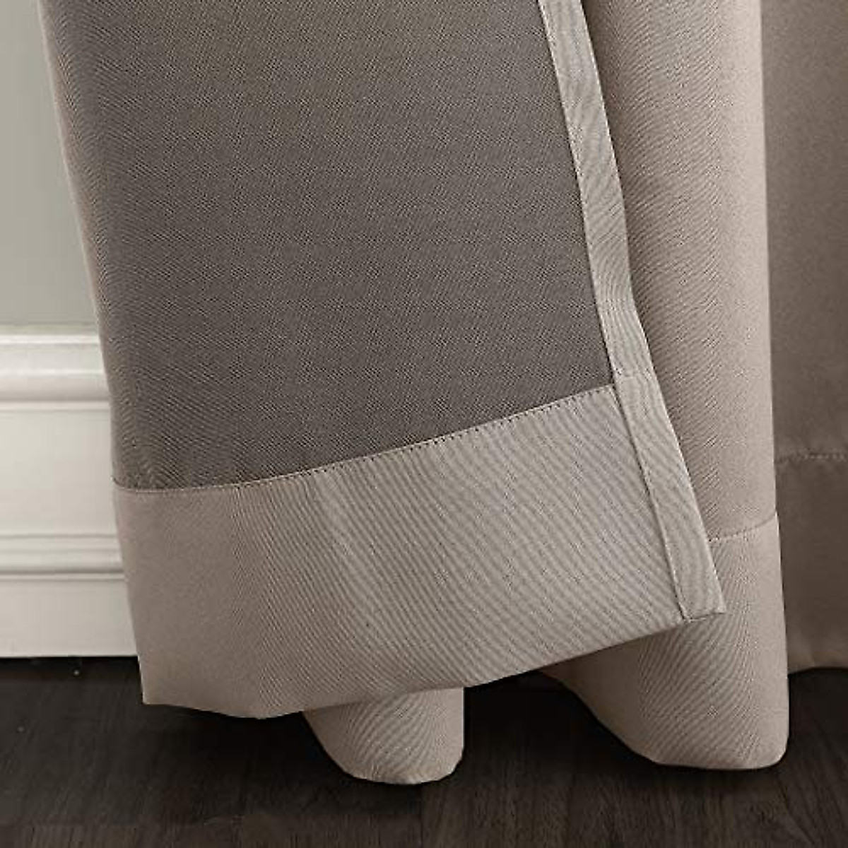 Sun Zero Barrow Energy Efficient Grommet Curtain Single Panel