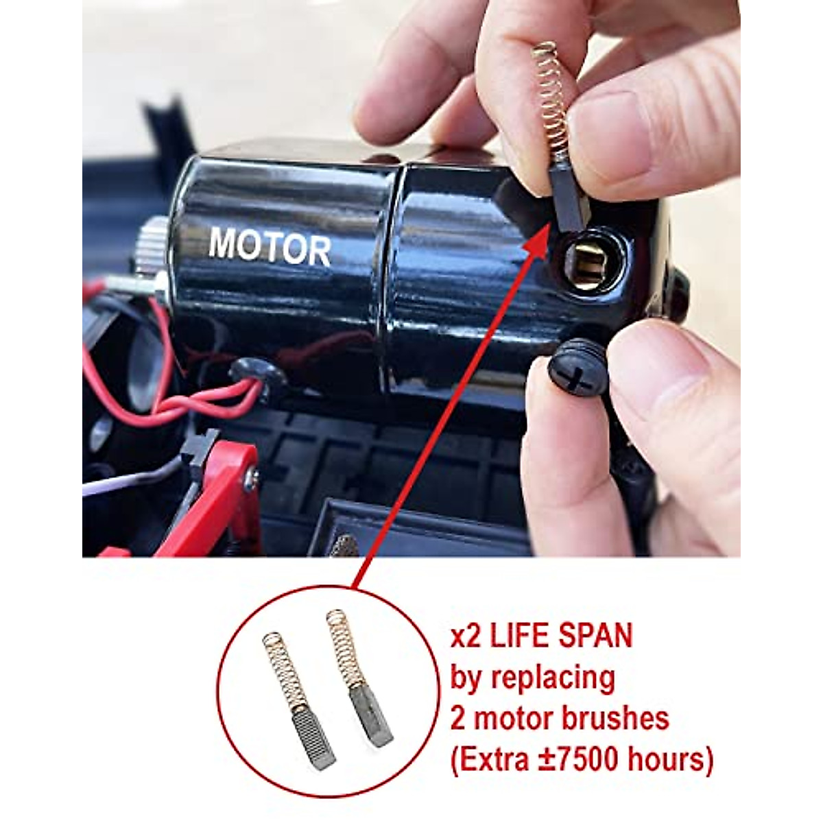 JOUNJIP Mini Miter Cut-Off Chop Saw for Hobby Miniature Model Making, Arrow Shafts, Zinc Stained Glass Came, 223/5.56 Brass - Cuts Max. 1/2"High x 1/2"Wide or 1/4"H x 3/4"W