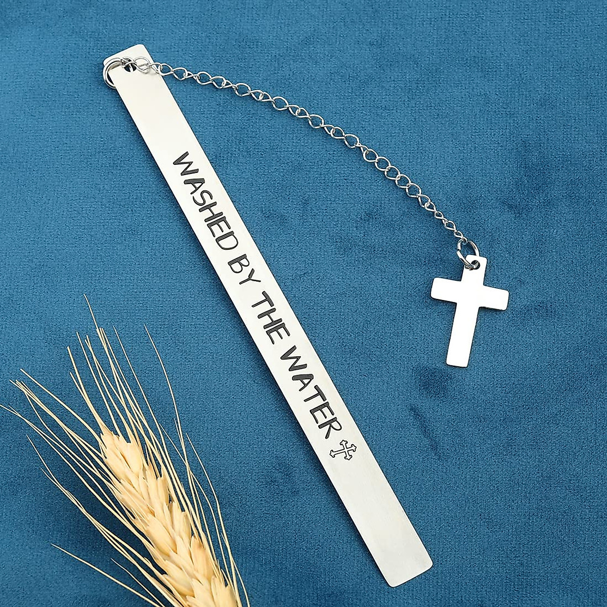 Baptism Gifts for Girl Boy Adult Christmas Bookmark Gift for Women Men First Communion Gift for Goddaughter Kid Baby Godson Godchild Religious Gifts Keepsake for Son Daughter Family