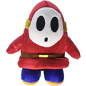 World of Nintendo 88798 Shy Guy Mario Bros U Plush
