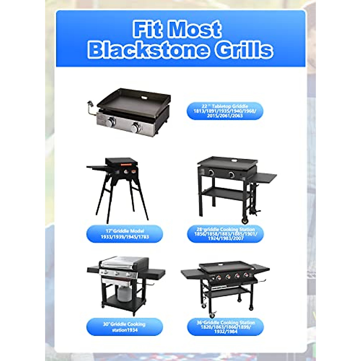 ANPHSIN 2pcs Silicone Grease Cup Liners for Blackstone, Reusable Foldable Grill Drip Pan Liners, Grease Catchers Trays Compatible with Blackstone 36/30/28/22/17inches Griddle (Black 8 x 4 x 3 in)