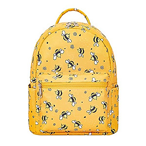 Cute 10 inch mini pack bag backpack for grils children and adult (bee)