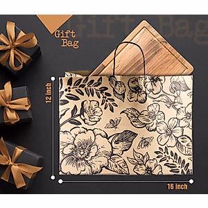 Personalized Cutting Board, Perfect Gifts for Couples or Parents, Customizable Christmas Gifts, Wedding, Anniversary, House Warming Gift Idea, Wooden Kitchen Decor New Homeowners (Bamboo, Medium)