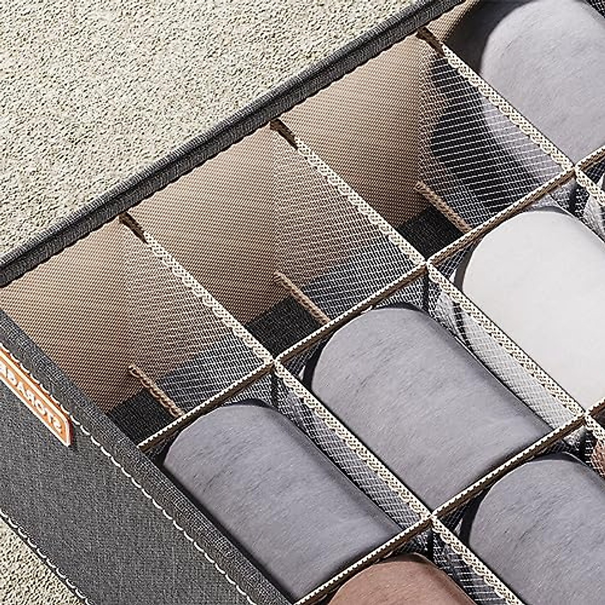 Lerpwige Drawer Storage Box Closet For Underwear Socks Pants Clothing Organization Cabinet Organizers Compartment Trousers Storage Box