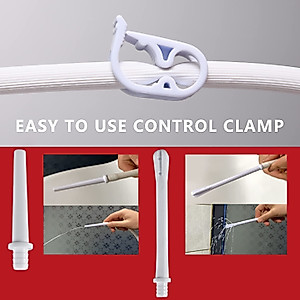 Enema Bag 2L Home Enema Kit with 2 Enema Tips,60 inch Long Silicone Hose, Controlable Water Flow Valve, Hot-Water Bottle for Colon Cleansing Enemas for Women/Men（Red）