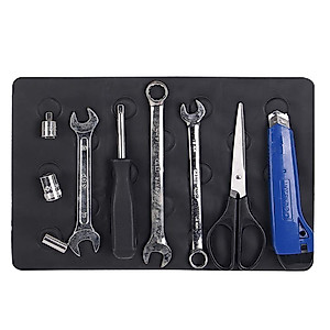 XSTRAP STANDARD Flexible Magnetic Tool Holder 11.8"x7.9" Mag-Pad - Wrenches, Bolts, Nuts, Screw and Other Parts Tray for Car, Garage, Home, Construction